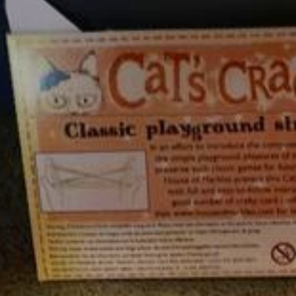 HOUSE OF MARBLES | Toys | New In Package Cats Cradle Classic Playground String Game | Poshmark